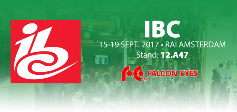 Visit us on the IBC 2017 in Amsterdam! « General News « Falcon Eyes